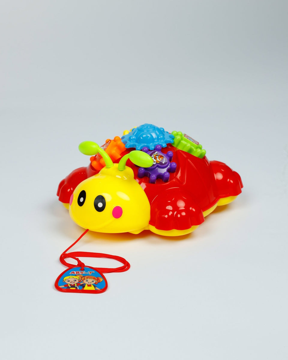 Lady Bug Pull-Along Toy - Spotted Play Companion for Kids – UATOYS